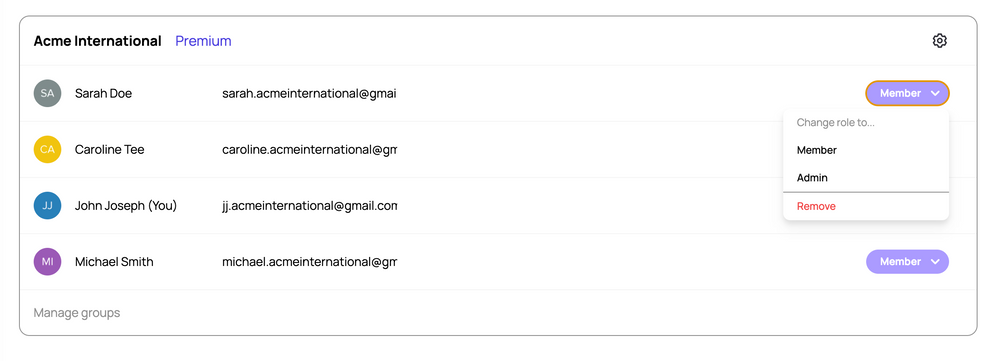 Aug 11 Changelog: Groups within Team Workspaces